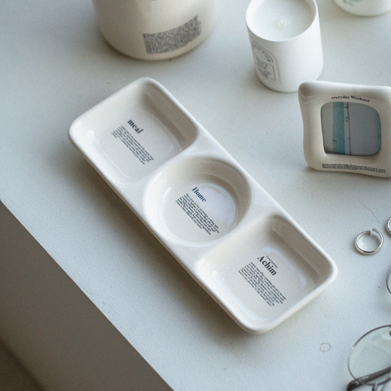 [weekend 9] 3-Compartment Divided Plate